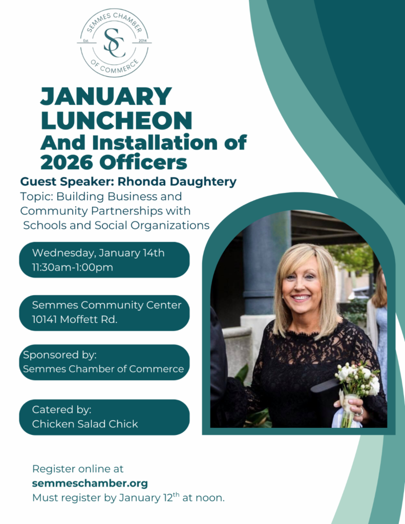 January Luncheon and Installation of 2026 Officers - City of Semmes